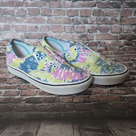 Vans | Shoes | Vans Multicolor Tiedye Canvas Shoes | Poshmark